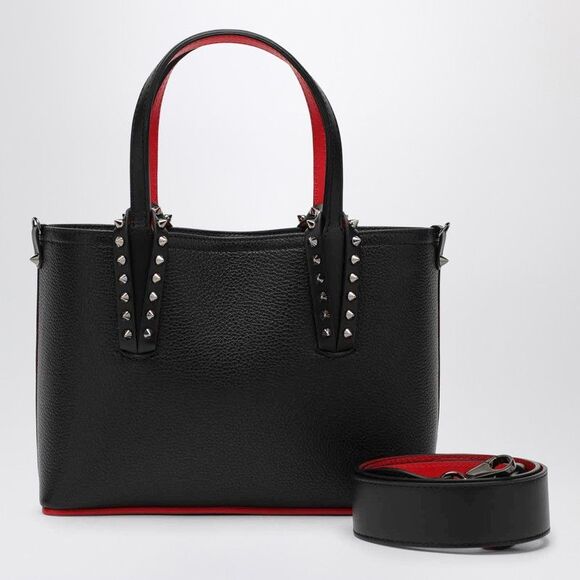 Christian Louboutin | Bags | Christian Louboutin Cabata Black Leather ...